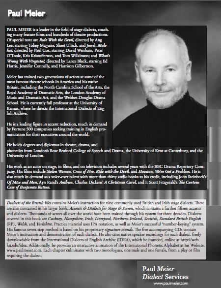 Dialects of the British Isles and Ireland | Paul Meier Dialect Services